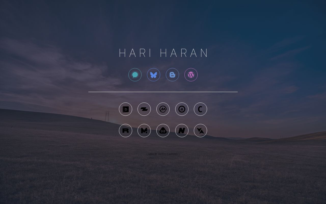 Hari Haran